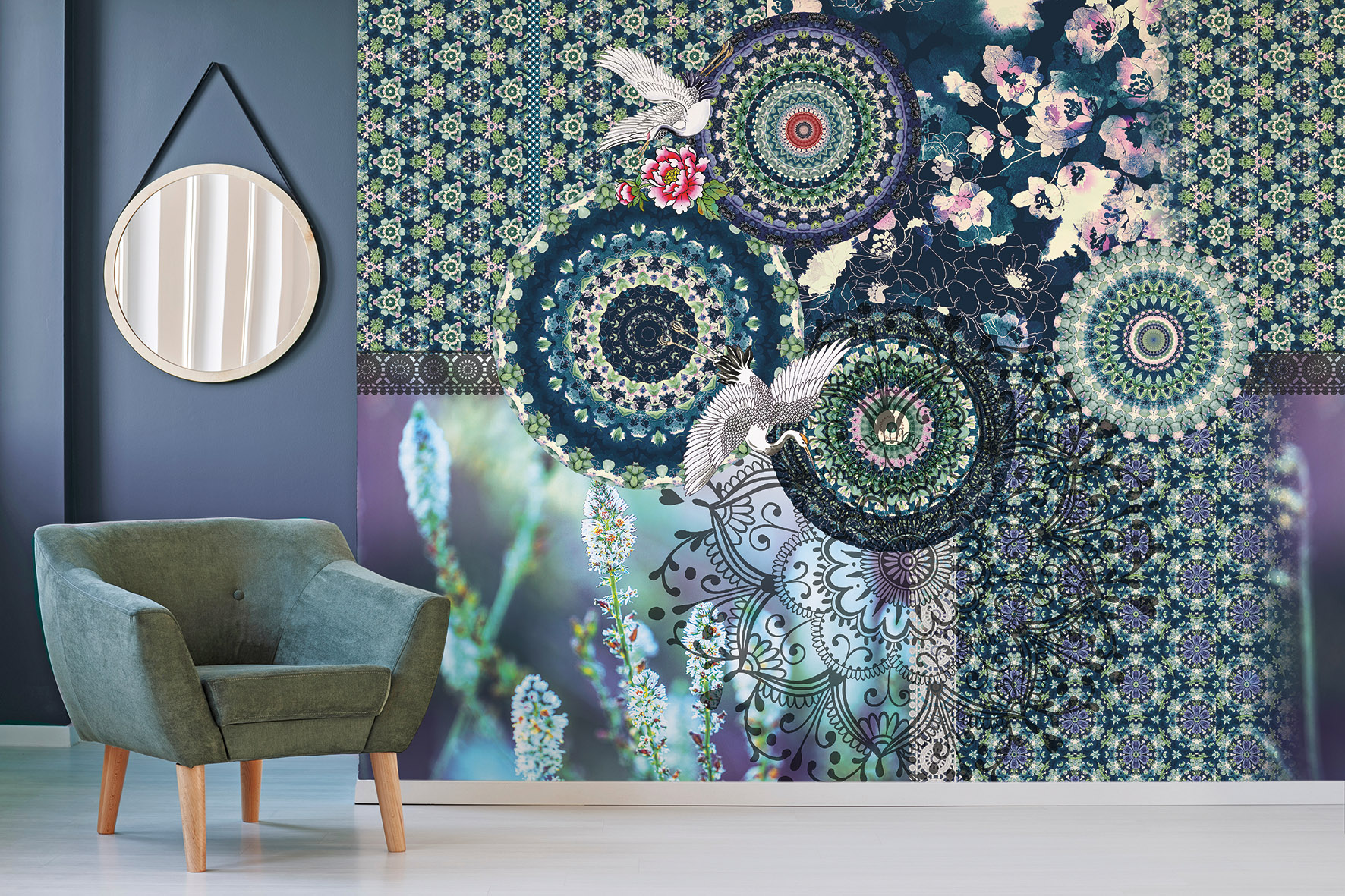 Collectie CIRCLE OF LIFE; design TD4166 - Dutch Wall Decor
